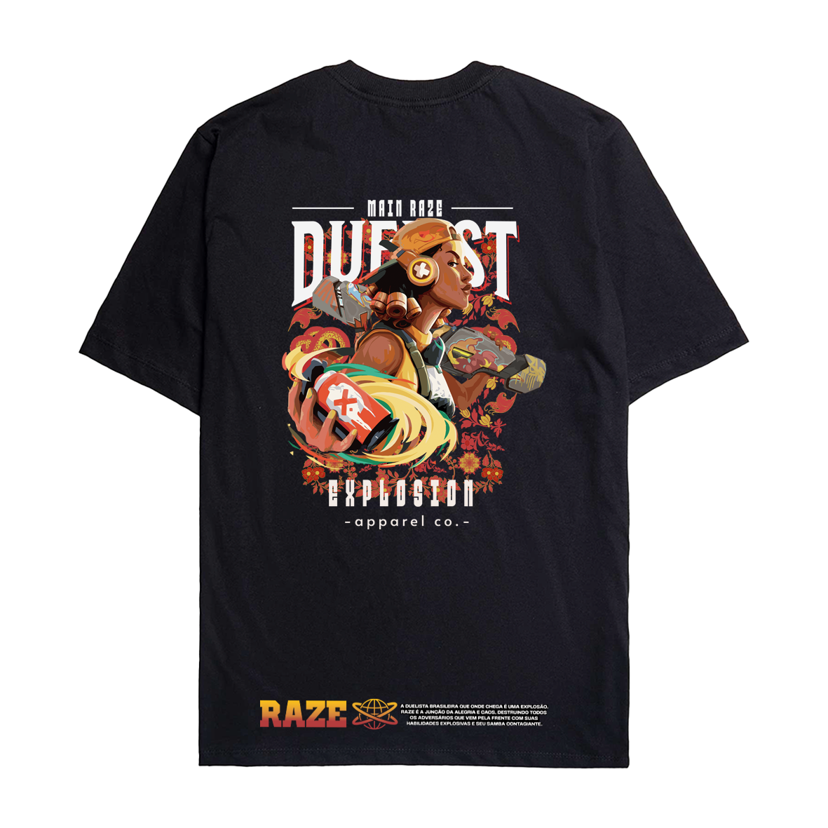 Oversized Raze explosion